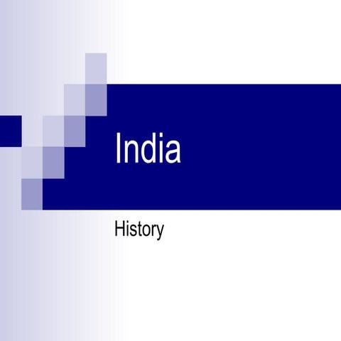 History of India | PPT