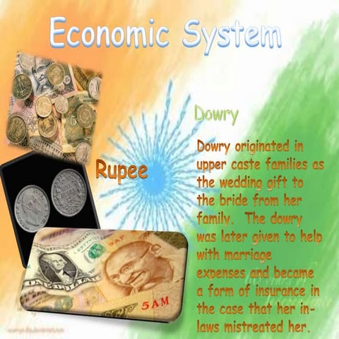 India economic system & buildings | PPT