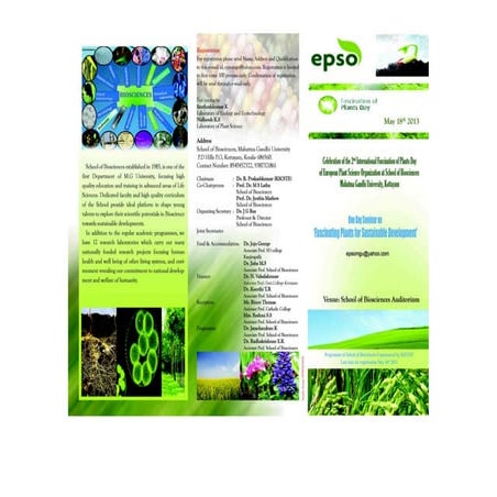 India Fascination-of-Plants-Day-2013-poster | PDF