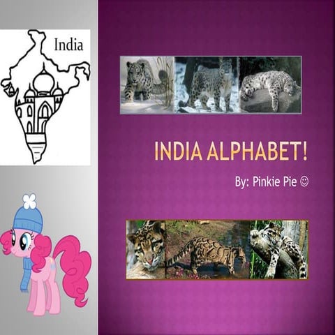 India Alphabet | PPTX