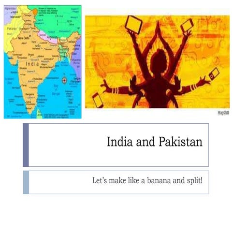 India and pakistan | PPTX