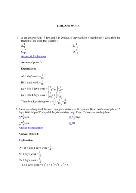 Bank math | PDF
