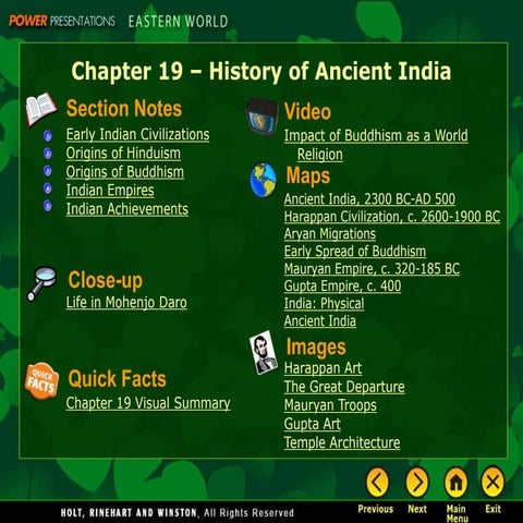 India ch 19 pp tmodified | PPTX | Hinduism | Religion & Spirituality