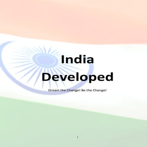 Development of India : Vision 2025 | PPTX