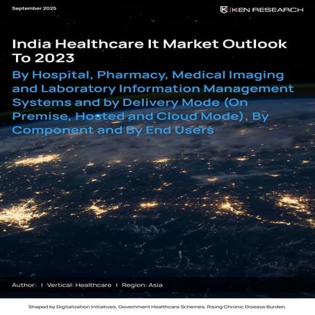 India Healthcare IT Transformation — Digital Systems, EMR & Data ...