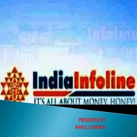 India infoline | PPTX