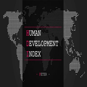 India in hdi | PPTX