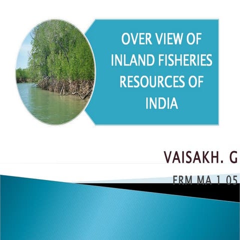 INDIA INLAND CAPTURE FISHERIES | PPT