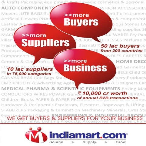 2011 IndiaMART Product Sales Brochure | PDF