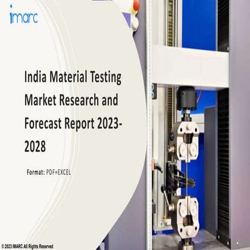 India Material Testing Market PPT: Demand, Trends and Business ...
