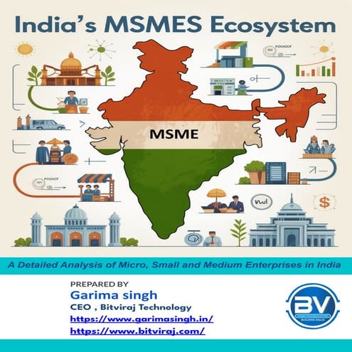 India's MSME Ecosystem – A Case study with In depth Analysis - Garima ...