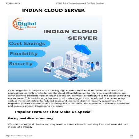 Cloud Computing Case Study | PDF