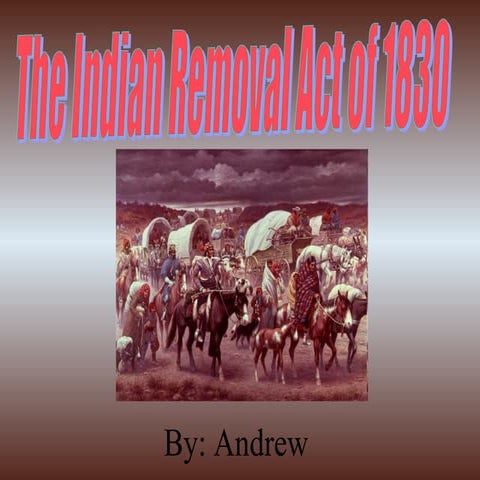 Indian Removal | PPT