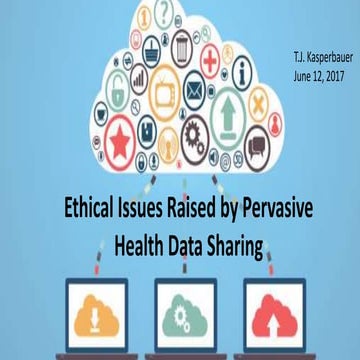 Ethics and sharing health data | PPT