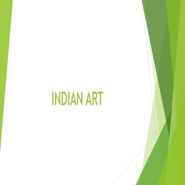 INDIAN ART.pptx. subcontinent art . | PPTX