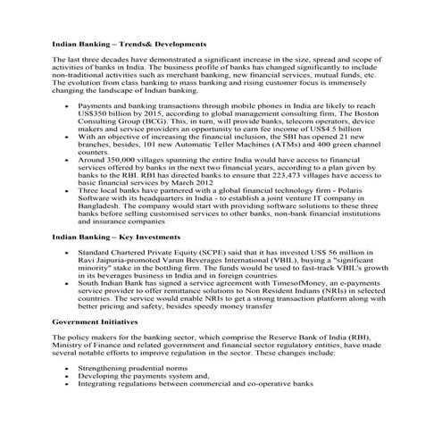 Indian banking | PDF