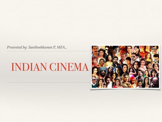 History of Indian Cinema | PPTX