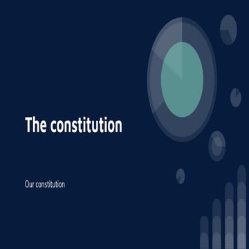 Indian constitution | PPTX