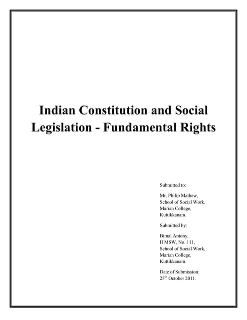 Democratic rights class IX | PPT