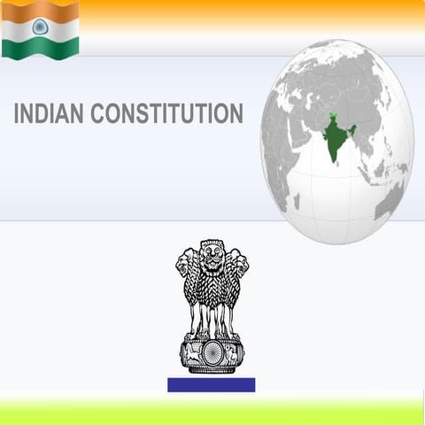 Indian Constitution unit I.ppt for students | PPT | Political Issues ...
