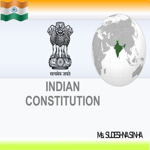 Framing The ConstitutIon PPT CLASS 12 | PPT