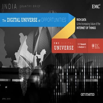 Digital Data Universe Growth In India | PDF
