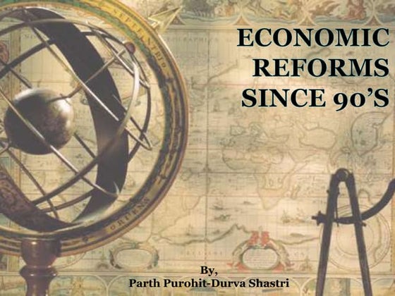 Indian economy pre-1991 reforms with globalization | PPTX