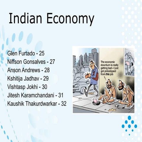 Indian economy | PPT