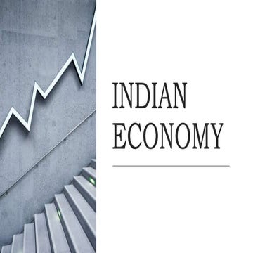 INDIAN ECONOMY Overview .pptx