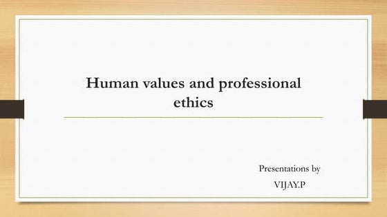 Requisites of Indian Ethos in Management | PPT