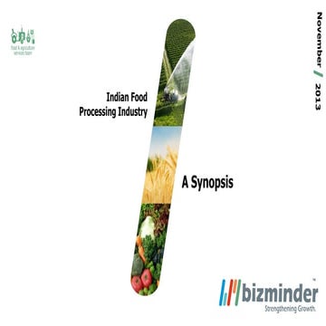 Indian Food Processing Industry - A Synopsis | PDF