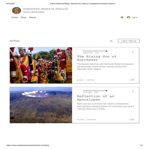 Indian historical blogs | PDF