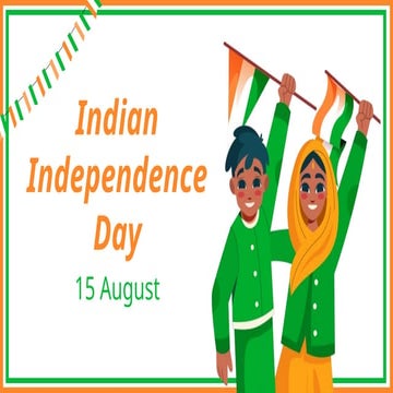 Indian Independence Day, you will know the history, economic of it | PPTX