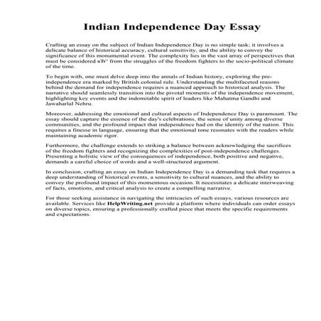Indian Independence Day Essay.pdf