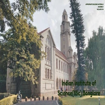 Indian Institute of Science(IISc),Banglore.pdf