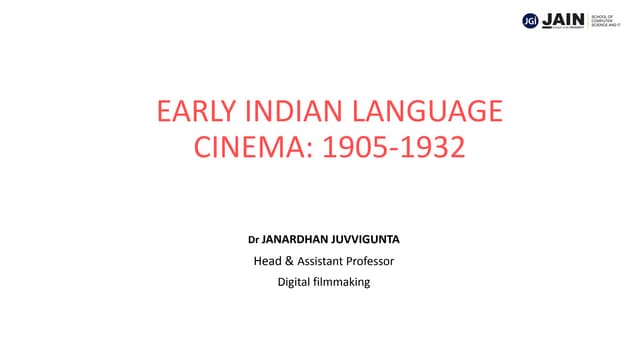 Evolution of Indian Cinema- From It's Birth to Present | PPTX