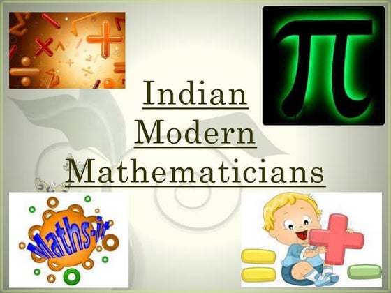 National mathematics day ppt | PDF