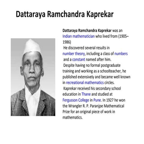 Indian mathematicians | PPT