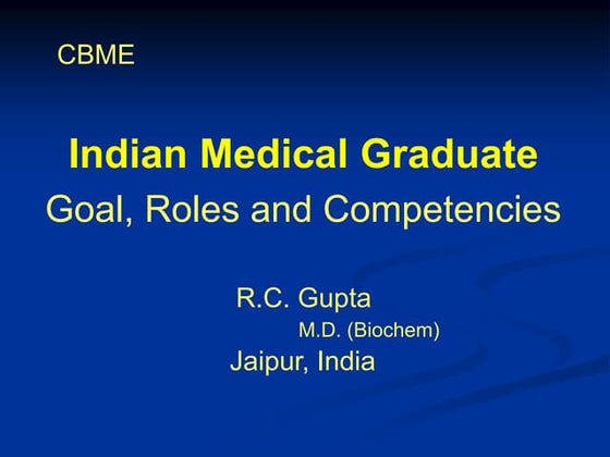 Novice medico to graduate doctor climbing the competency ladder | PPT