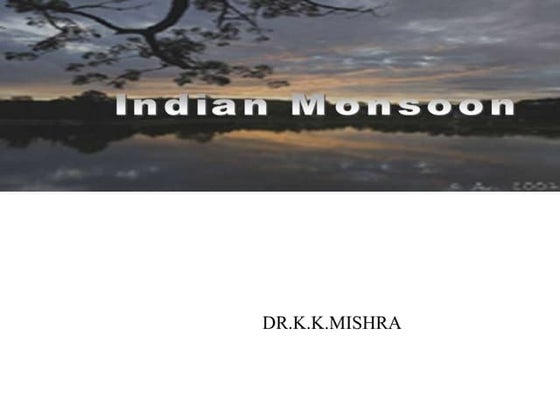 Monsoon | PPTX | Weather | Science