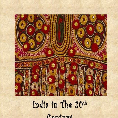 Indian nationalism and gandhi | PPT