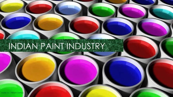 Business plan for paint industry | PPT