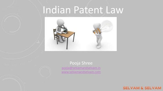 Patent presentation | PPT