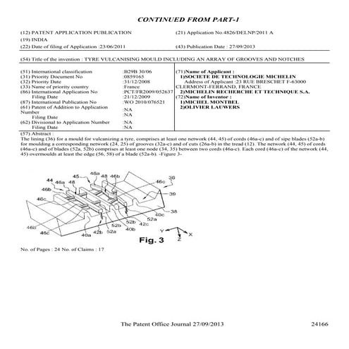 Indian Patent Office Publications of Patent Applications by Indian ...