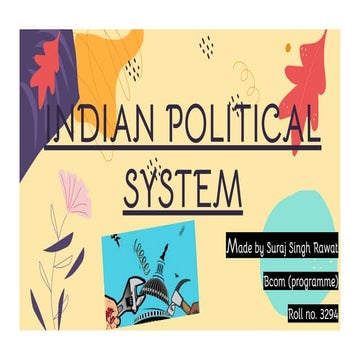 Indian Political System | PDF
