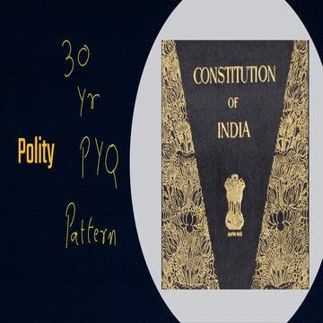 📚 Indian Polity pyq upsc upsc all pyqes | PDF