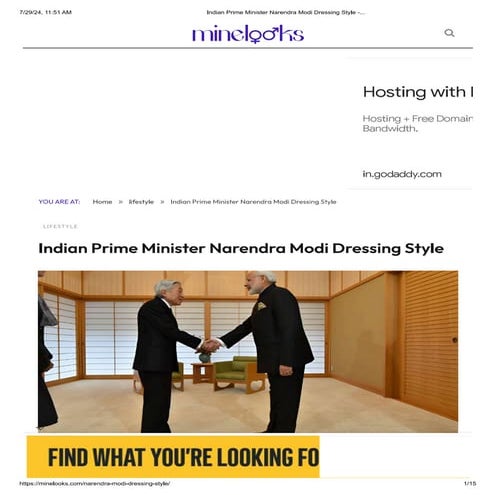 Indian Prime Minister Narendra Modi Dressing Style.pdf