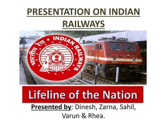 Indian railway | PPT