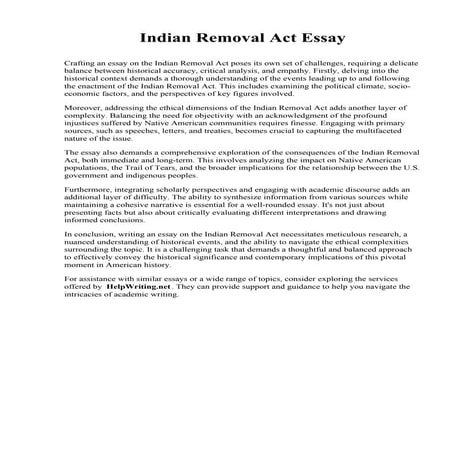 Indian Removal Act Essay.pdf