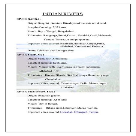 Indian river | PDF